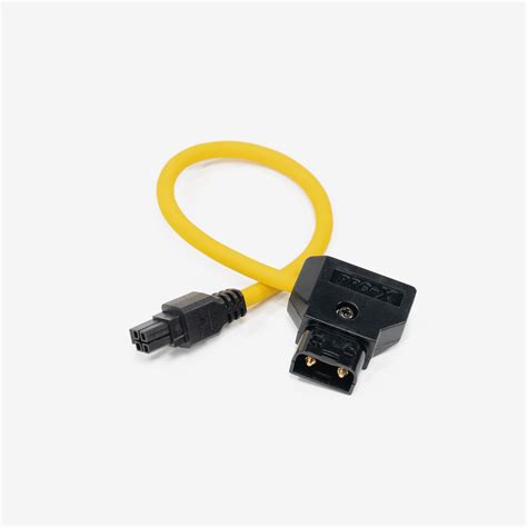 D-Tap to 4-Pin Microfit Power Cable (6") – Freefly Store