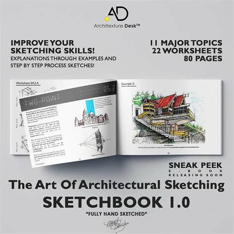 The Art Of Architectural Sketching Sketchbook 1 0 Ebook 2023 Learn Architecture Online