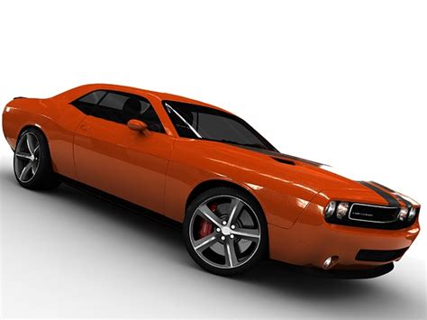 Dodge Challenger 3d Model