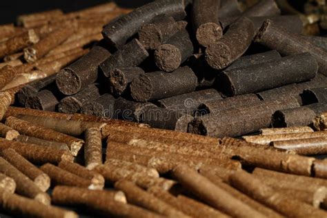 Assorted Wood Pellets Stock Image Image Of Heat Compressed 24253125