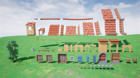 artstation modeng stylized scene creation in unreal engine course