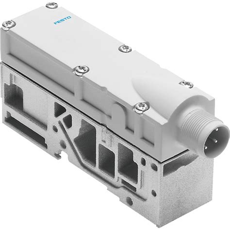 Festo Vmpa Fb Sp V Supply Plate For Mpa S Valve Mfld 24v M18 3 Pin Conn
