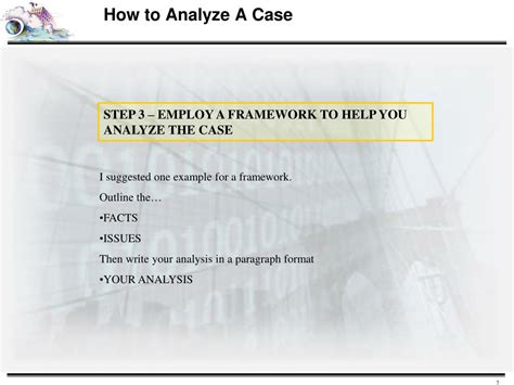 Ppt How To Analyze A Case Powerpoint Presentation Free Download Id