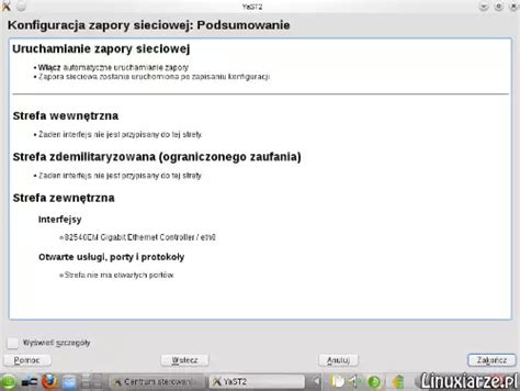 Zapora Ogniowa W Opensuse Linuxiarzepl