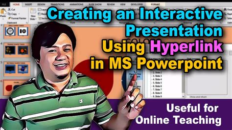 creating an interactive presentation using hyperlink in ms powerpoint