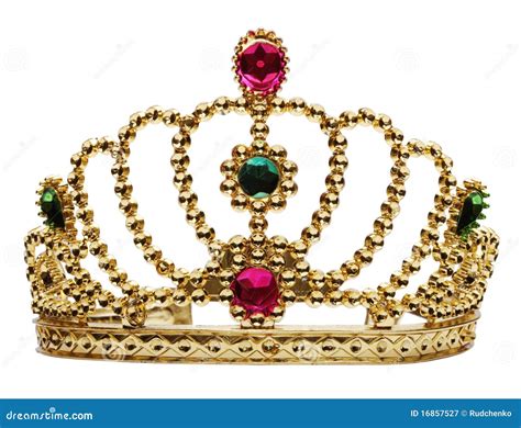 Princess Crown Isolated On White Stock Image Image Of Jewel Symbol