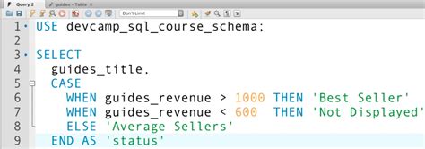How To Use Case Statements In Sql Queries To Implement Conditional Logic