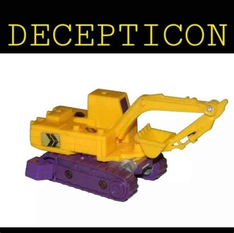 Hasbro Toys Transformers G Decepticon Excavator Construction
