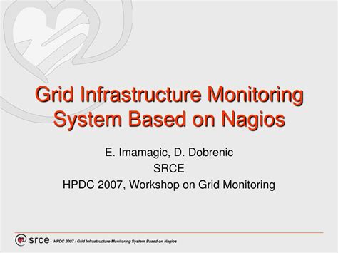 Ppt Grid Infrastructure Monitoring System Based On Nagios Powerpoint