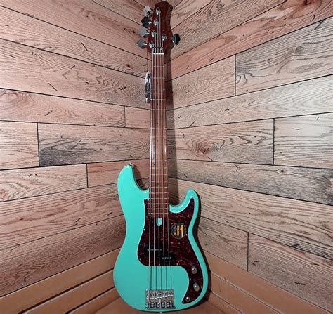 Sire P5 5 String Bass Mild Green 5 String Bass Demo Reverb Canada