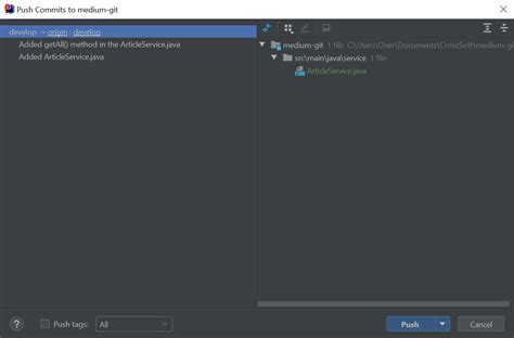 Intellij Idea Git Features Or How To Work With Git Without By Oleg