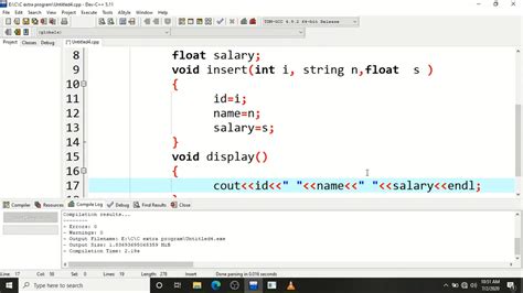 Class And Method Programming In C Hindi Part 2 Method Example Youtube