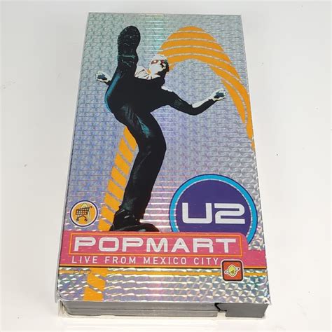 Polygram Video Media U2 Popmart Live From Mexico City Vhs Videotape 9s Music Concert