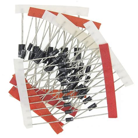 Juego De Transistores De Diodo De 100 Piezas 1n4148 1n4007 1n5819