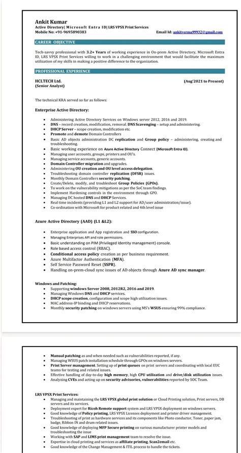 Ankit Kumar On Linkedin Opentowork Activedirectory Azureactivedirectory Microsoftentraid