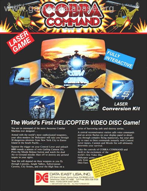 Cobra Command Sega Cd Games Database