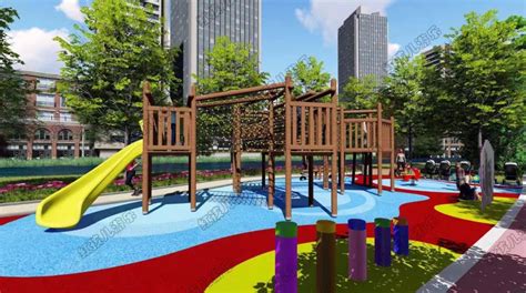 住宅小区儿童游乐设施 物业游乐场馨提示 小型游乐场 第2页 大山谷图库