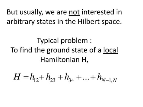 Ppt Introduction To Tensor Network States Powerpoint Presentation