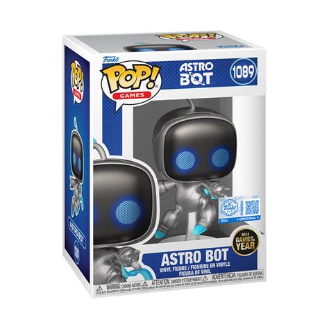 Pop Astro Bot With Pop Protector Funko