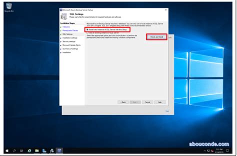 Installing The Microsoft Azure Backup Server Mabs Abou Condes Blog