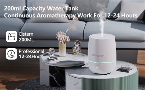 Essential Oil Diffuser 200ml Diffusers For Home Scent Aromatherapy Diffuser Air