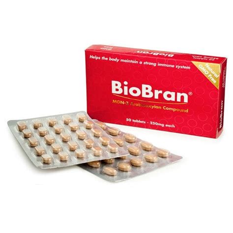 БИОБРАН таблетки 250 мг 50 броя Biobran Atlasbg