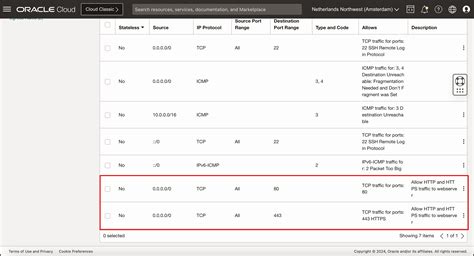 Oracle Cloud Infrastructure를 사용하여 인터넷에서 액세스할 수 있는 웹 서버ipv6를 게시합니다