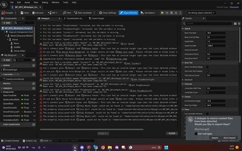 ue5 bug textures characters are not loaded software crashes r