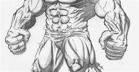 Universo Hq Como Desenhar O Hulk