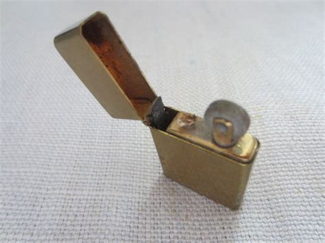 Minix Japan Brass Miniature Lighter Designer Unique Finds