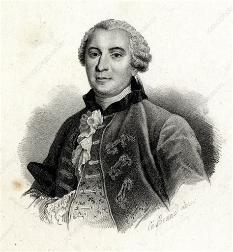 Comte De Buffon French Naturalist Stock Image C010 1584 Science Photo Library