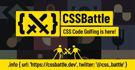 We Just Launched Cssbattle—the First Ever Css Code Golfing Battleground Rwebdesign