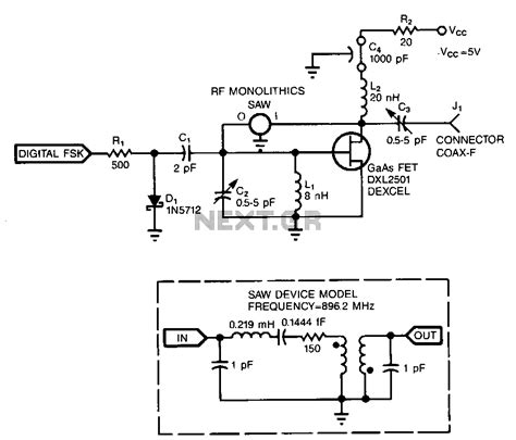 Video Modulator Circuit Video Circuits Nextgr