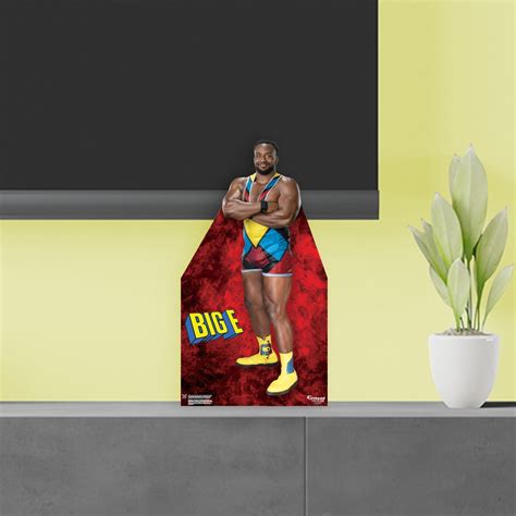Big E Wwe Mini Stand Out Official Wwe Cardstock Cutout Fathead