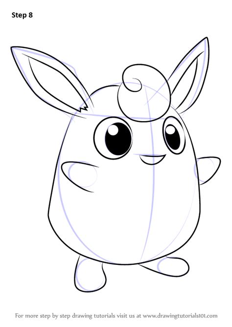 How To Draw Wigglytuff From Pokemon Pokemon Step By Step DrawingTutorials Com