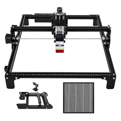 Probots 4240 20W Laser CNC Engraving Machine With Yaxis 360 Rotary Roller Honeycomb Plate DIY