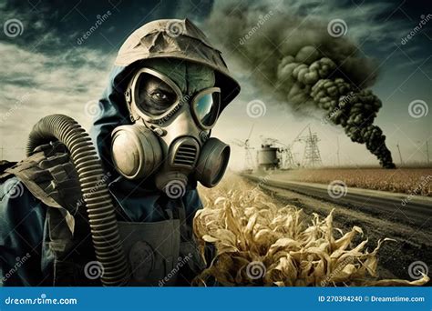 Pesticide And Chemical Pollution Concept Of Groundwater Contamination Created With Generative