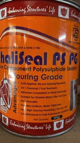 Polysulphide Sealants 4 Kg Tin At ₹ 210 Kg In Ulhasnagar Id 24263714230