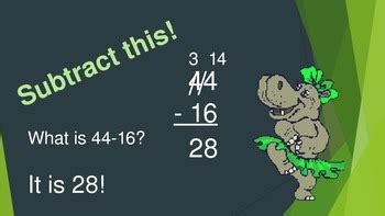 Subtraction With Regrouping HOW TO PowerPoint By Alyson Andal TPT