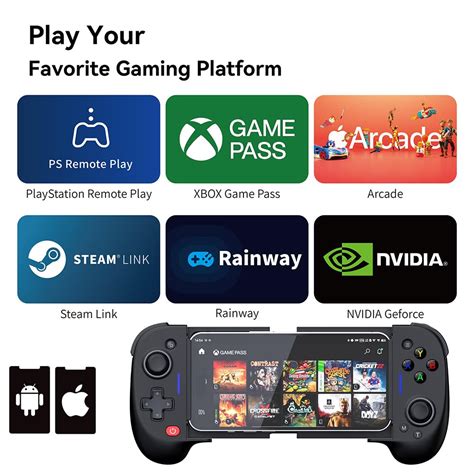 Mobile Game Controller For Iphone And Android With Upgrade Design Phone Case Support Phone Game