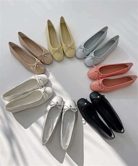 어반스타일 리본 플랫 단화 Dfl