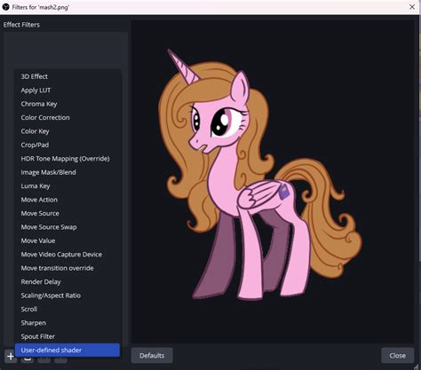 Obs User Defined Shader Tutorial Treat Your Geek