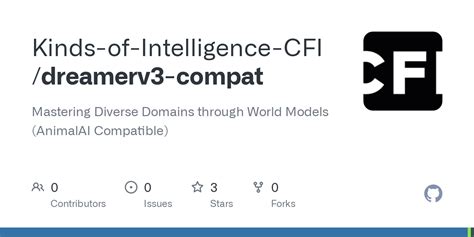 github kinds of intelligence cfi dreamerv3 compat mastering diverse