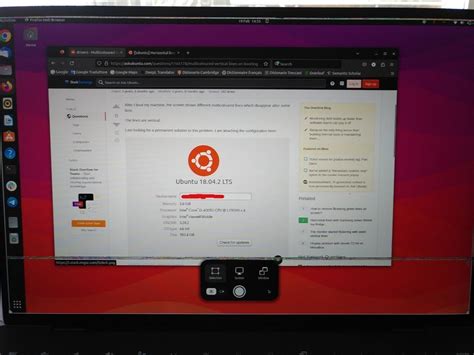 Horizontal Lines Appearing On My Display Ubuntu Page DELL Technologies