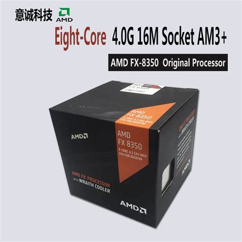 AMD FX FX CPU Processor Boxed With Radiator FX Series Eight Core GHz Desktop Socket