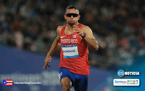 Diego González Llega Sexto En 100 Metros Lisos