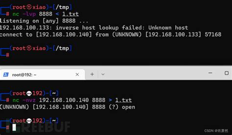 Netcat 内网穿透 聊天 文件传输 肉鸡 反向连接 papering 博客园