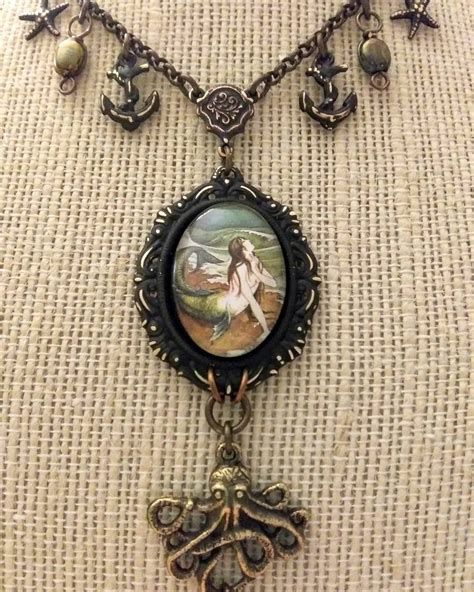 Japanese Mermaid Vintage Illustration X Mm Or X Mm Etsy