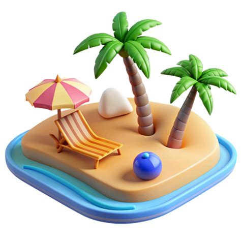 Beach Cartoon Pngs For Free Download