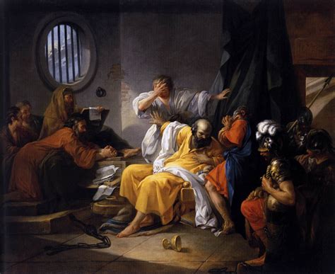Death Of Socrates Painting At Explore Collection